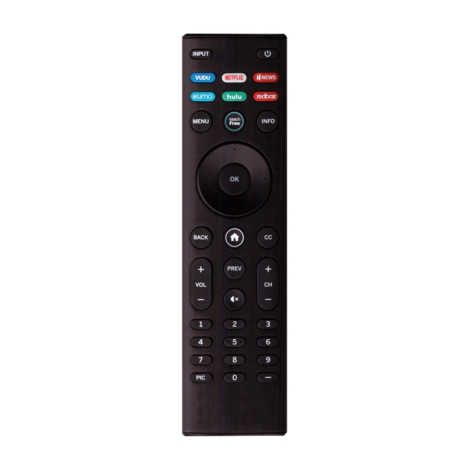 Xrt140 Universal Replacement Remote For Vizio Televisions