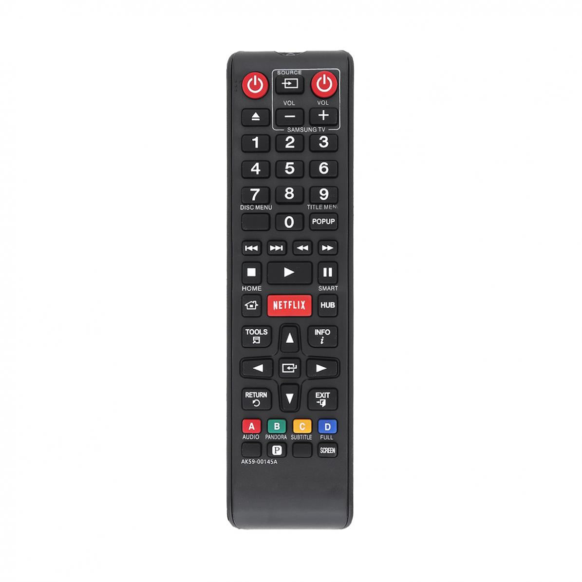 AK59-00145A Replacement Remote for Samsung LCD LED HDTV Blu-Ray DVD Pl