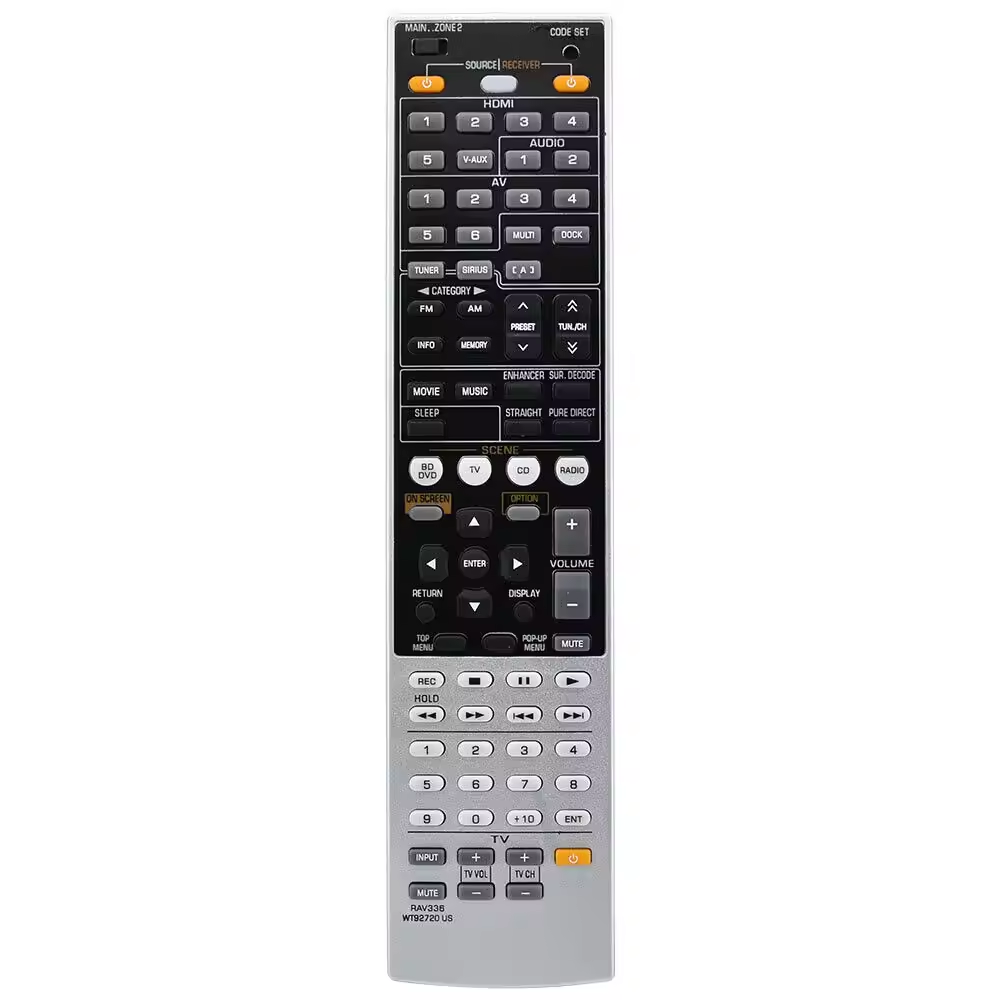RAV336 Replacement Remote for Yamaha AV Receivers