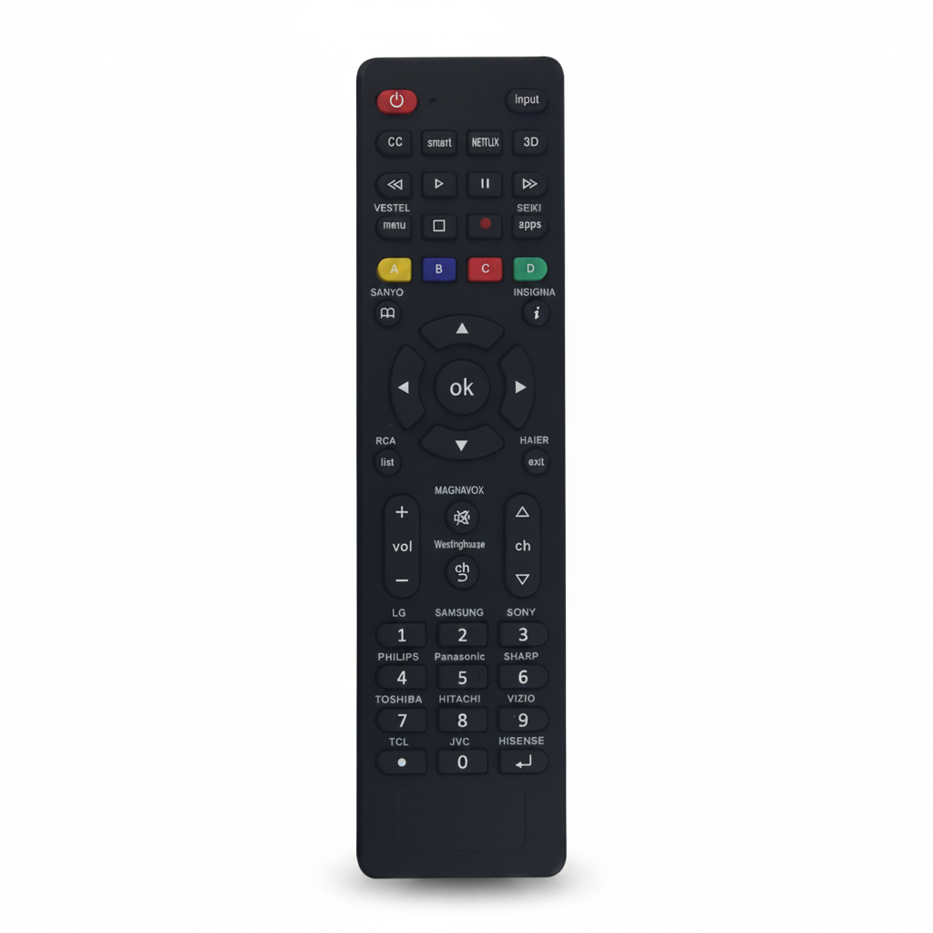 RC-G008 Universal Replacement Remote for LG Sony Samsung Panasonic Tel