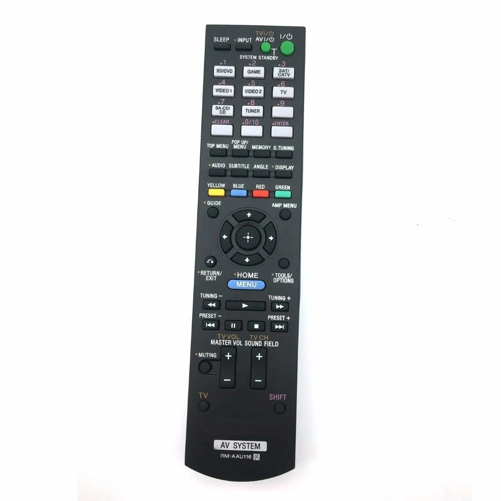 RM-AAU116 Replacement Remote for Sony AV Systems