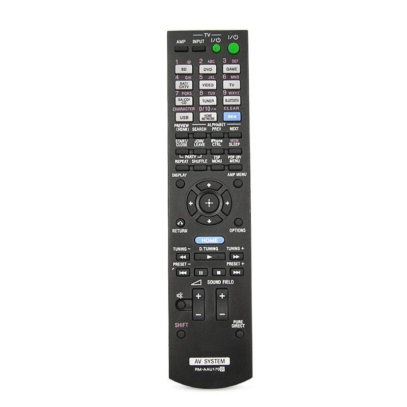 RM-AAU170 Replacement Remote for Sony SUB AV Player Receivers