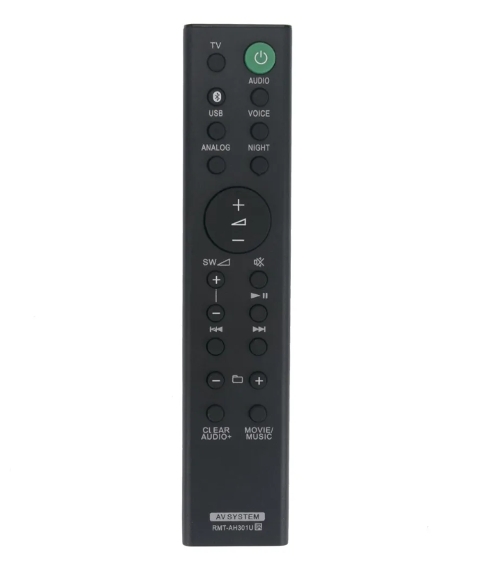 RMT-AH301U Replacement Remote for Sony Sound Bars