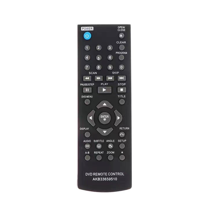 AKB33659510 Replacement Remote for LG DVD Players
