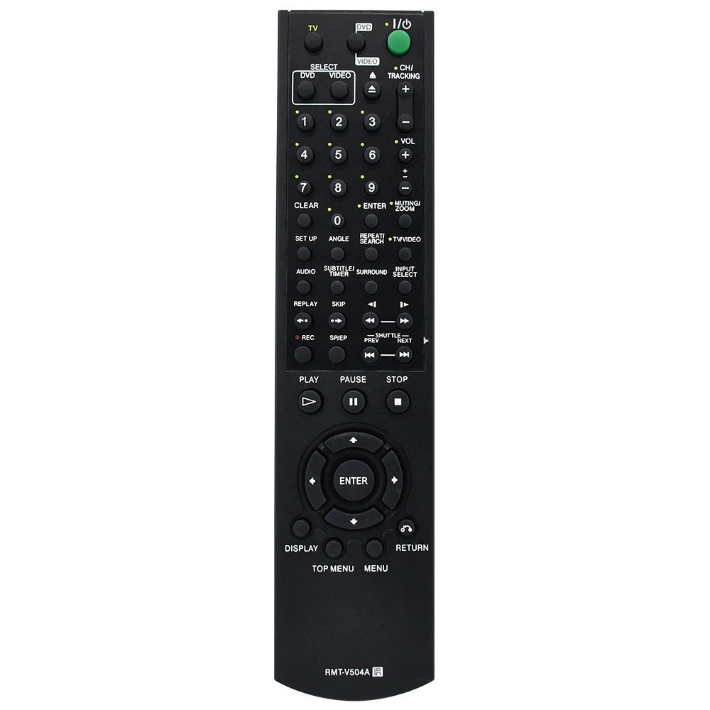 RMT-V504A Replacement Remote for Sony DVD Player/Video Cassette Record