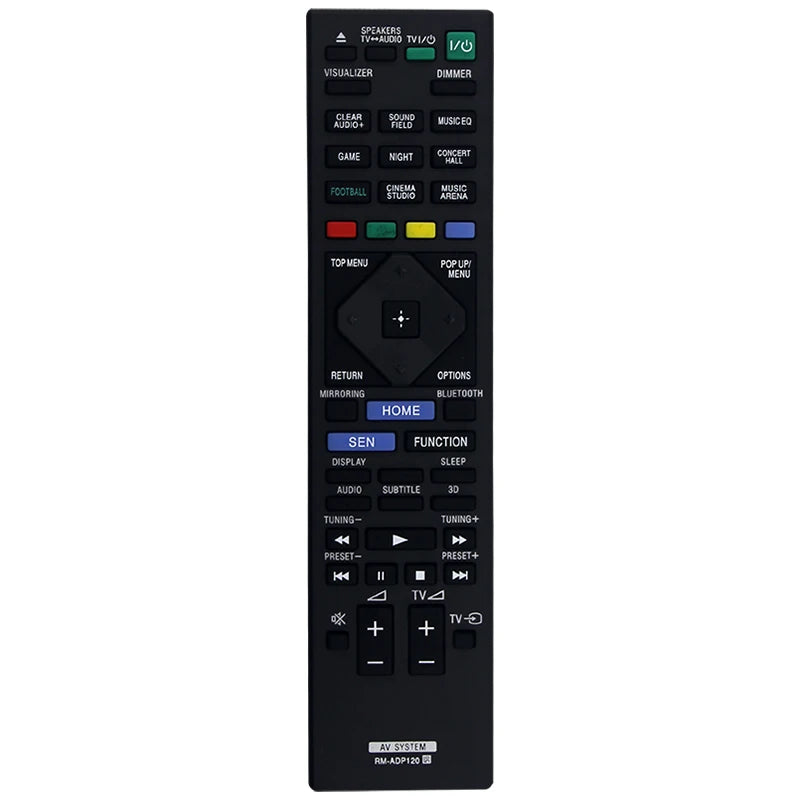 RM-ADP120 Replacement Remote for Sony AV Systems