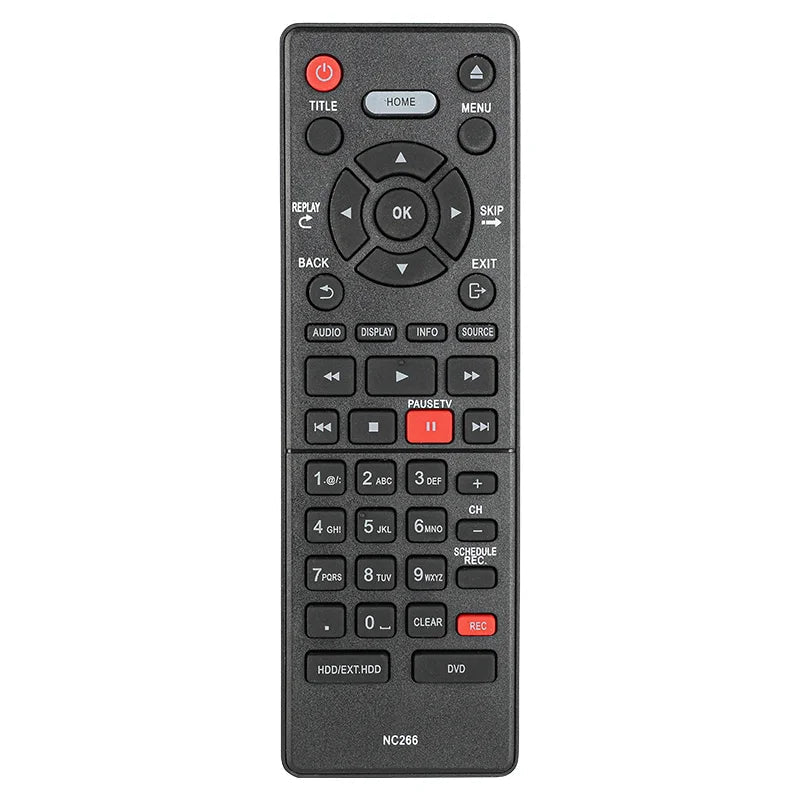 NC266 NC266UH Replacement Remote for Magnavox HD DVR DVD Recorders