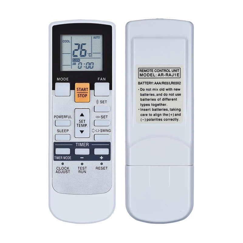 AR-RAJ1E Replacement Remote For Fujitsu Air Conditioners